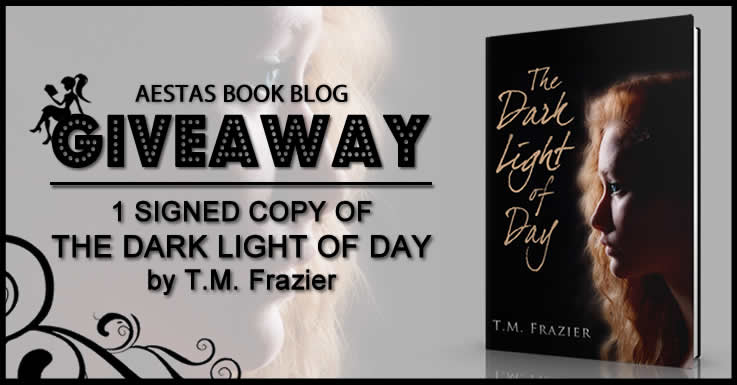 SIGNED GIVEAWAY — THE DARK LIGHT OF DAY — Aestas Book Blog